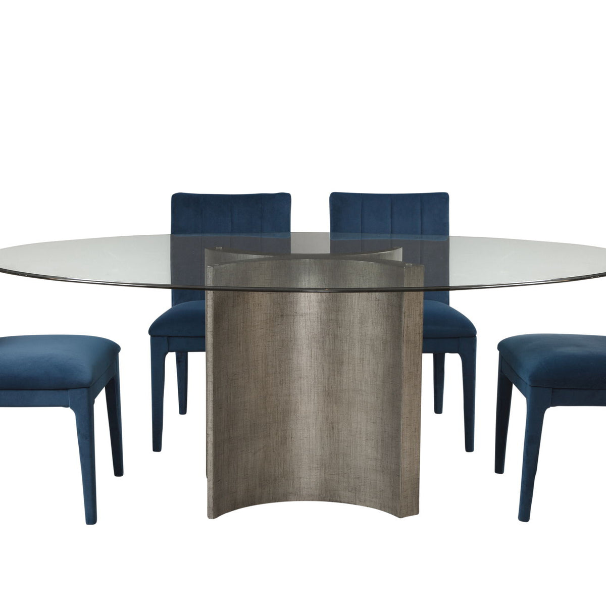 Symmetry - Dining Table - Silver – Domestic Possessions
