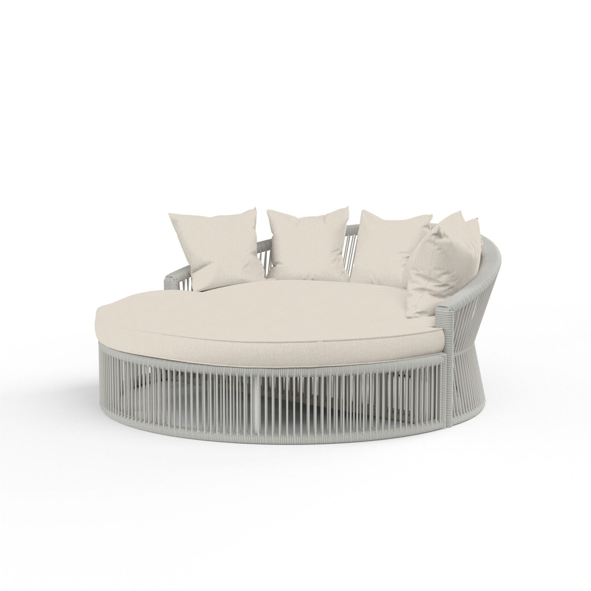 Miami - Daybed, With Self Welt - Echo Ash / Pearl Silver – Domestic ...