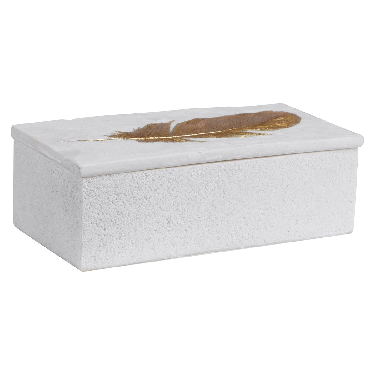 Nephele - Stone Box - White – Domestic Possessions