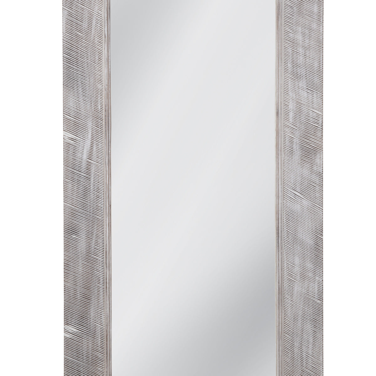 Baker - Floor Mirror - White Wash – Domestic Possessions